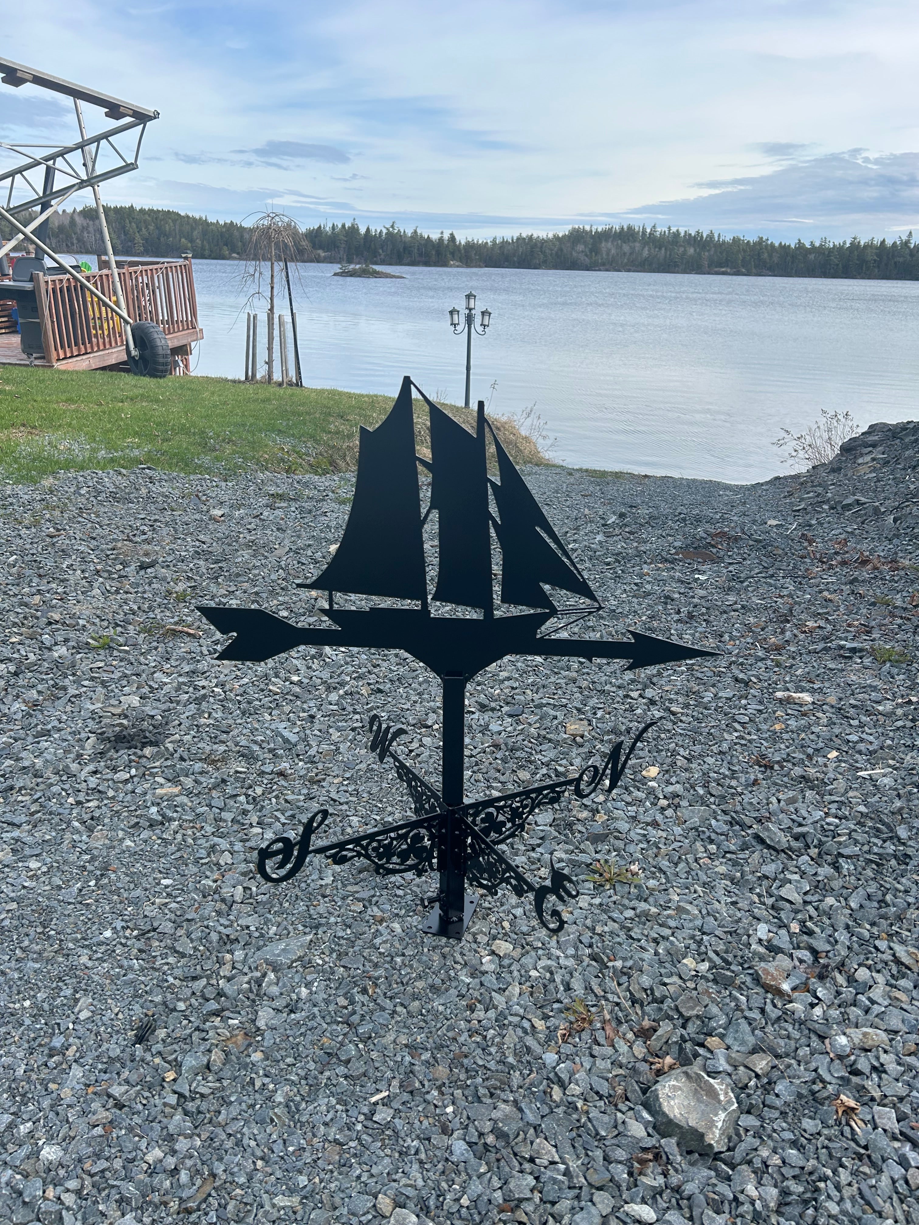 Custom, Personalized Metal Weather Vanes Made in Nova Scotia, Canada ...