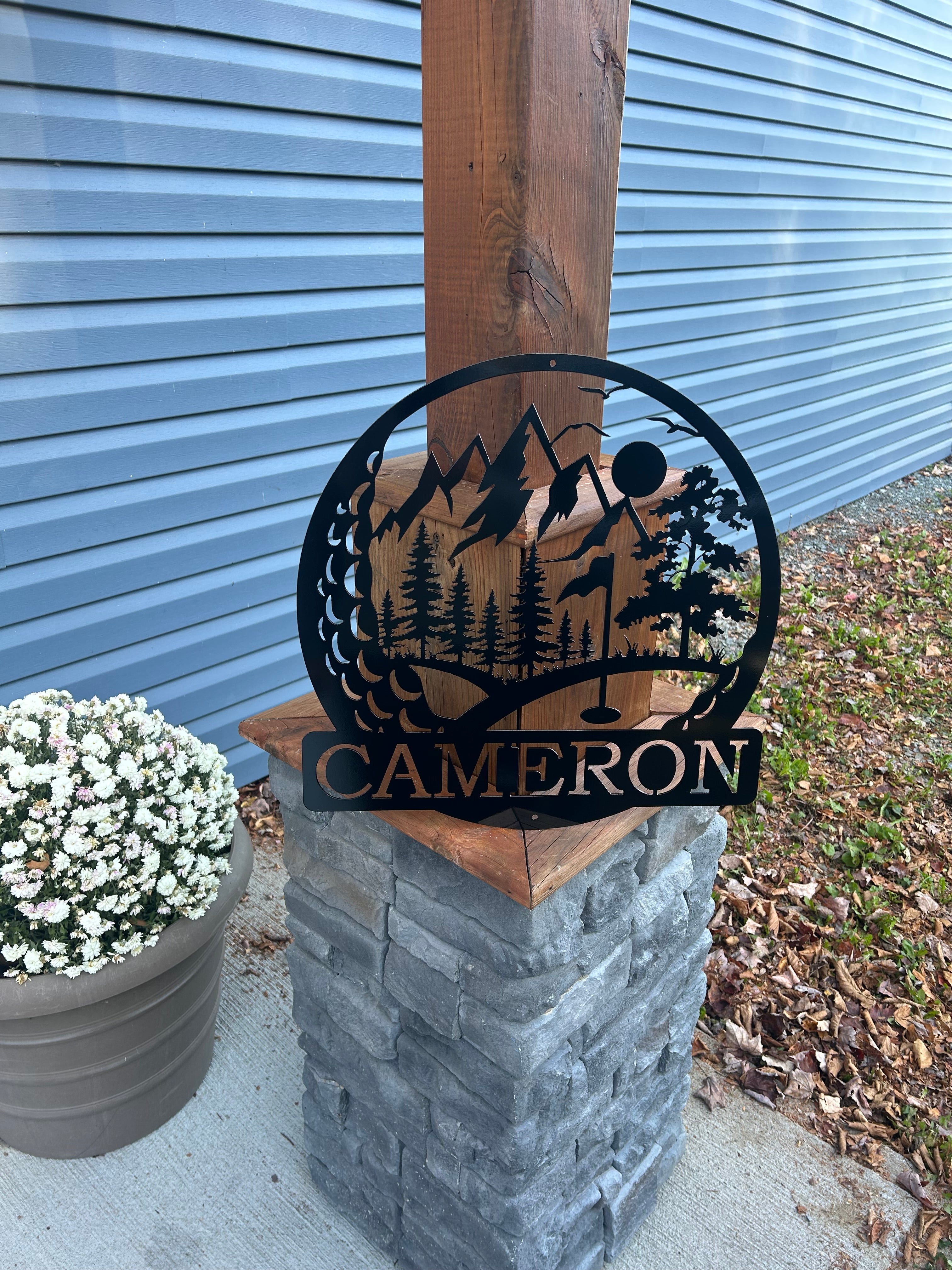Golf Signs – Smoke on the Water Fire Pits and Signs