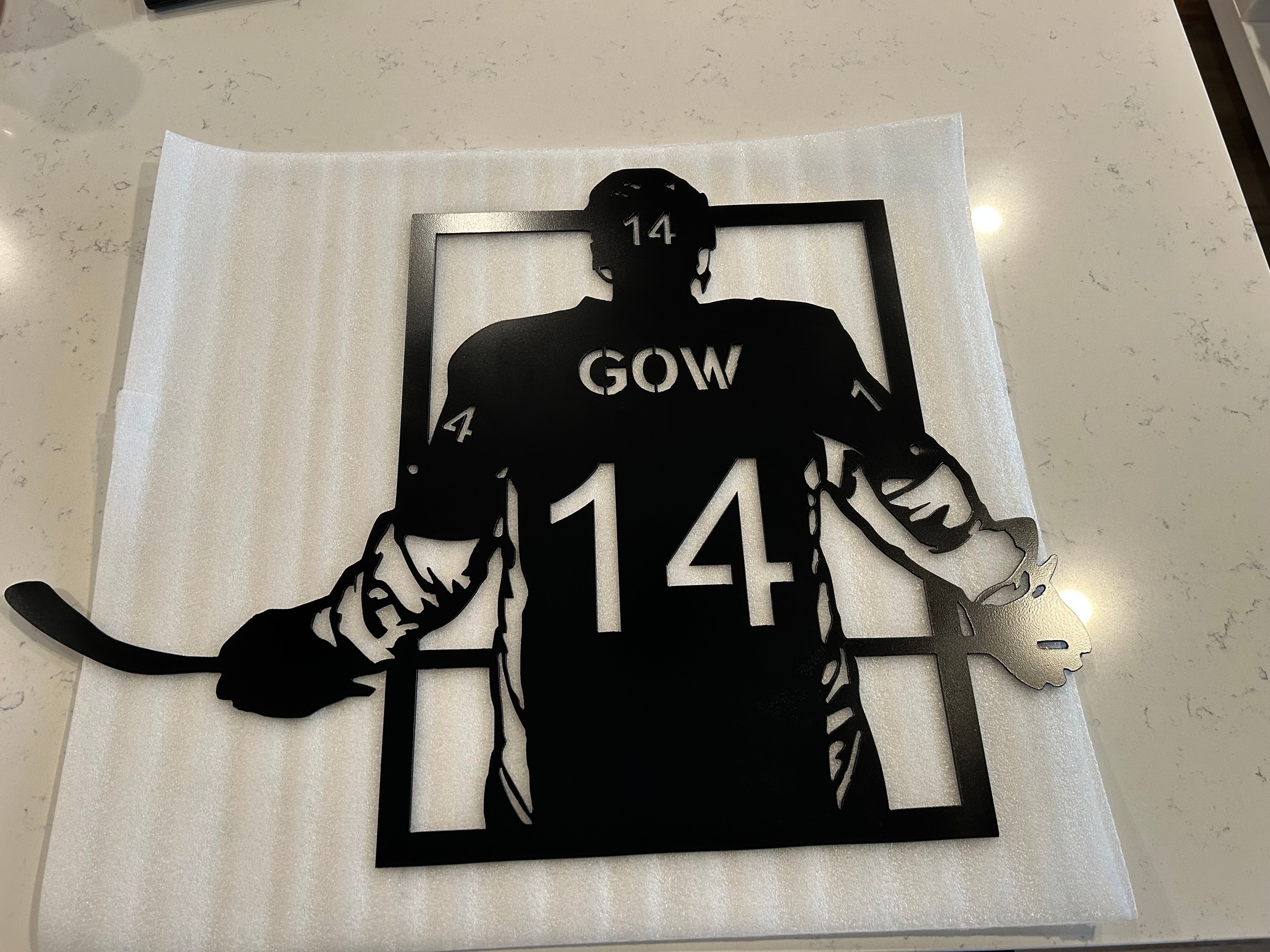Custom Metal Sports and Team Signs Made in Canada – Smoke on the Water ...