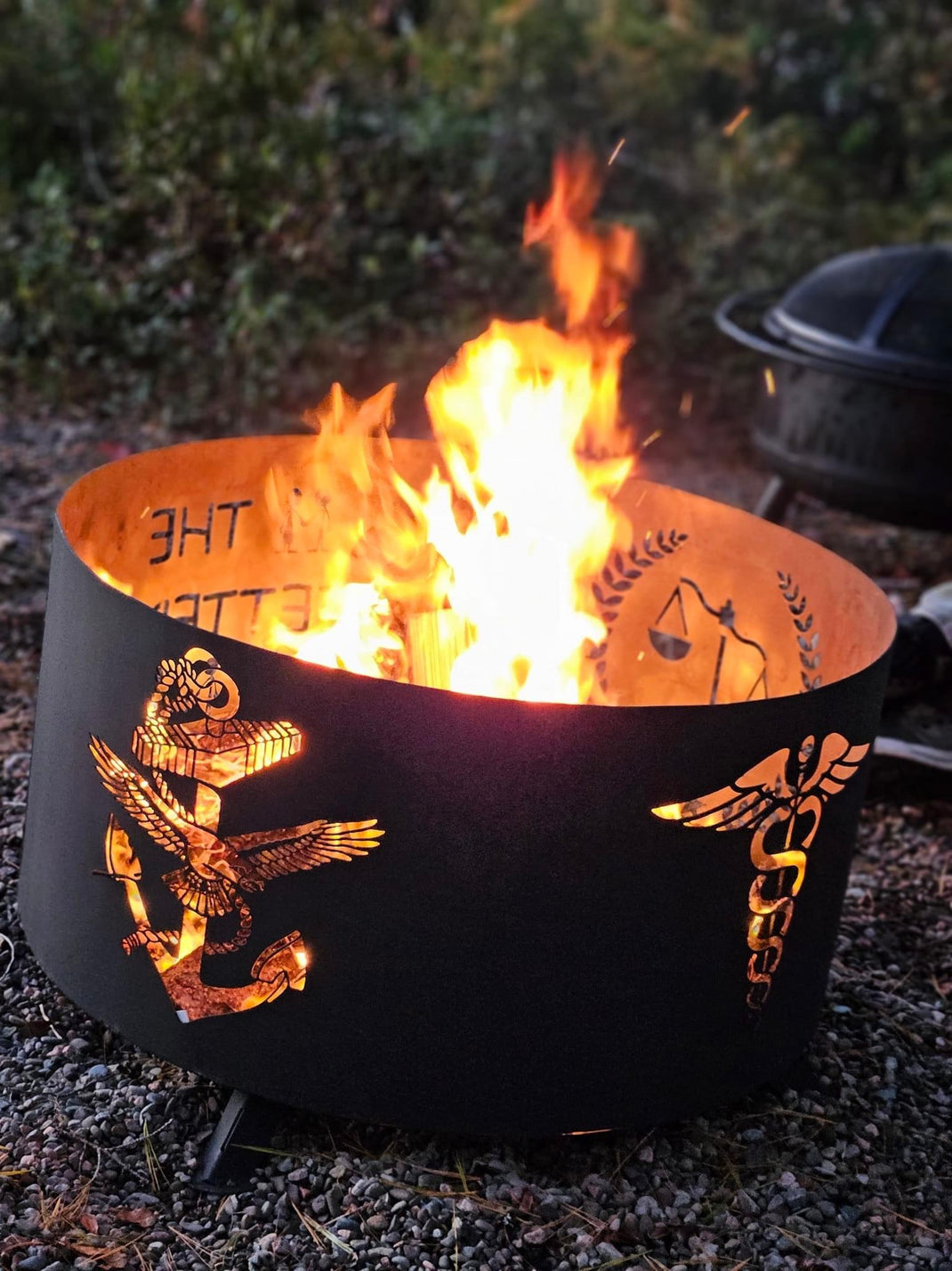 Custom Metal Signs and Fire Pits Made in Canada – Smoke on the Water ...